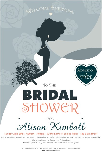 Bridal Poster Template | Eventgroove