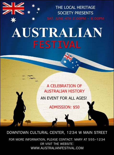 Australia Invitation Template | Eventgroove