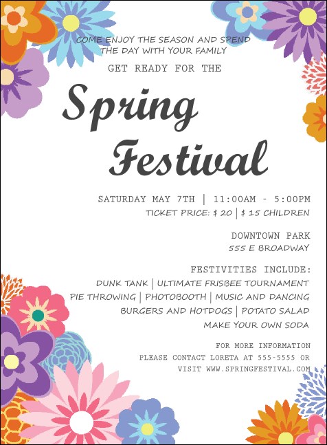 Festival Invitation Sample Art Festival Invitation Vectors Images