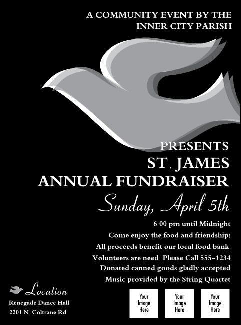 Peace Dove Flyer Template | Eventgroove