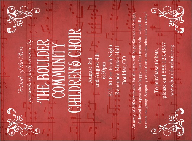 Invitation To Join The Choir