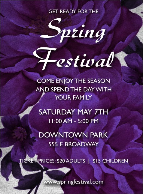 Spring Invitation Template | Eventgroove