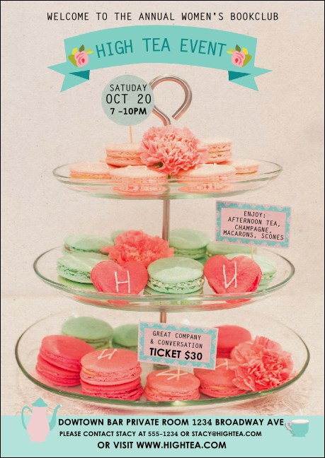Vintage Tea Party Postcards