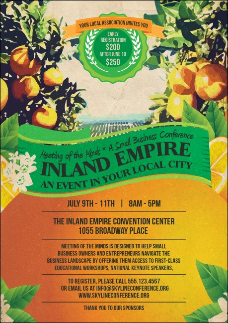 Inland Empire Club Flyer Template | Eventgroove